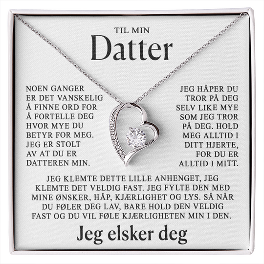 Til min datter - for alltid – Luxus Love Norge